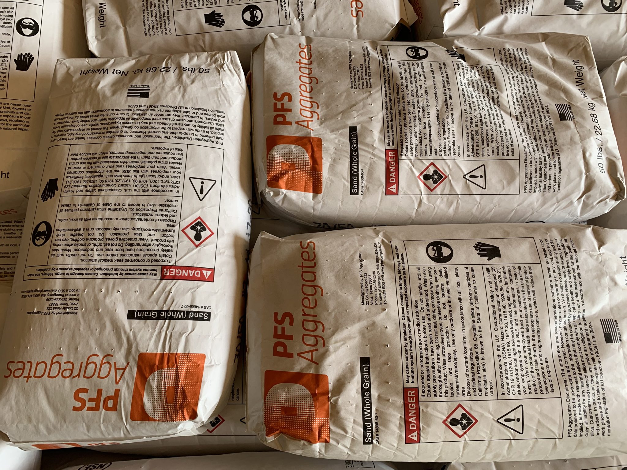 In-Bulk Round to Sub-Round Silica Sand Packaging Options